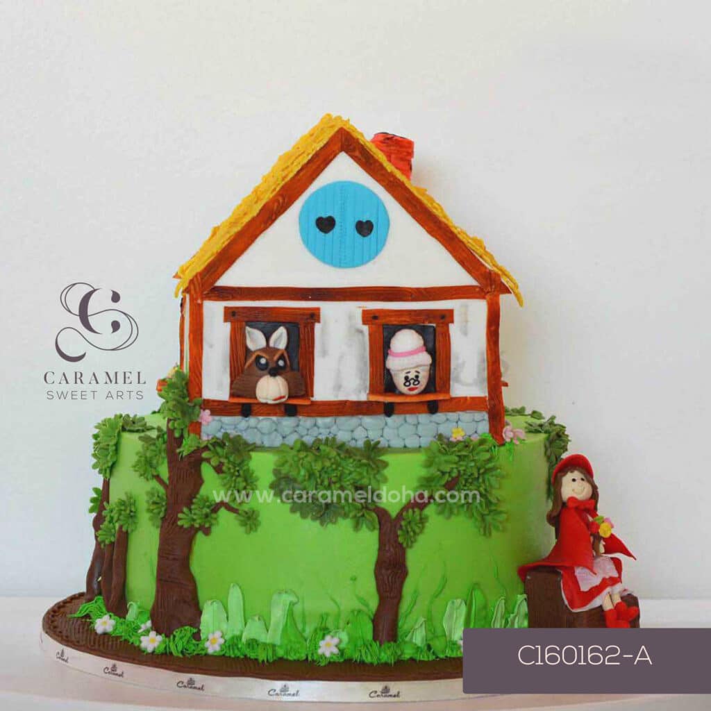 Little Red Riding Hood Cake 2 – Caramel Sweet Arts