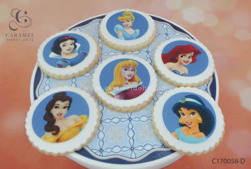 Disney Princesses Cookies - Caramel Sweet Arts