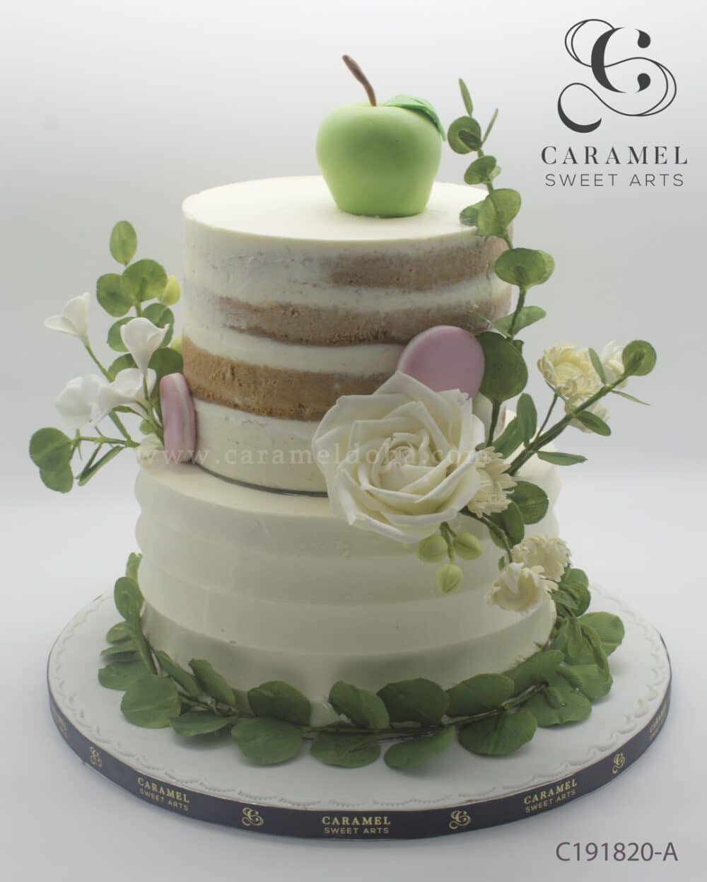 Apple Theme Cake – Caramel Sweet Arts