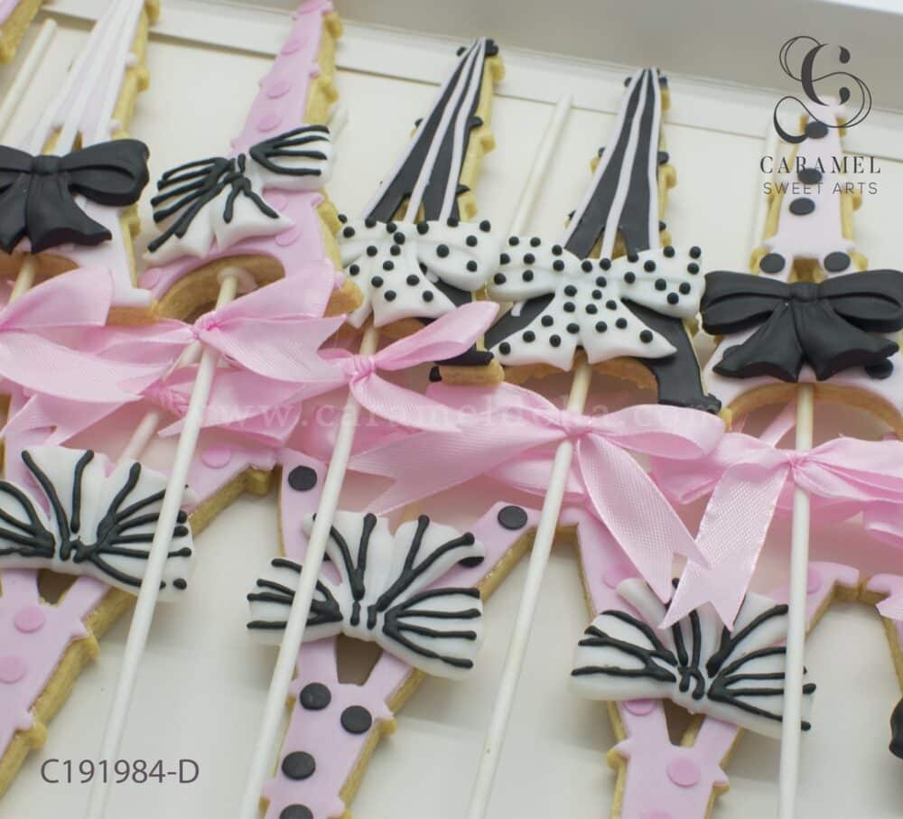 Eiffel Tower Cookies - Caramel Sweet Arts