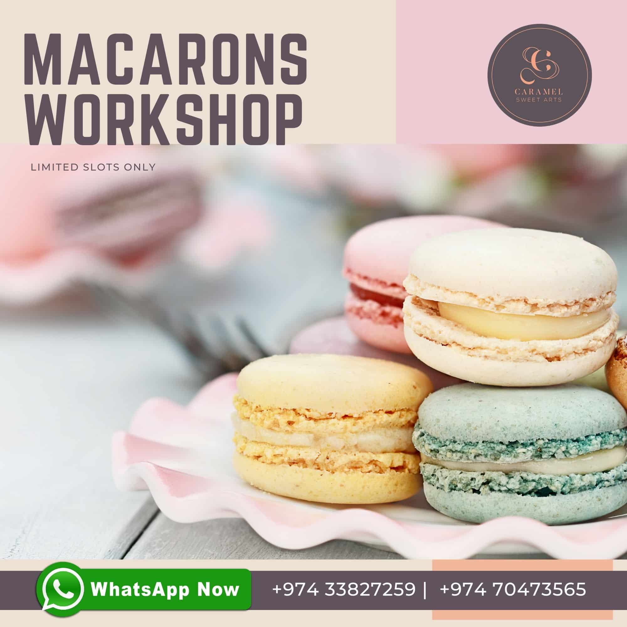 Macarons Workshop - Caramel Sweet Arts